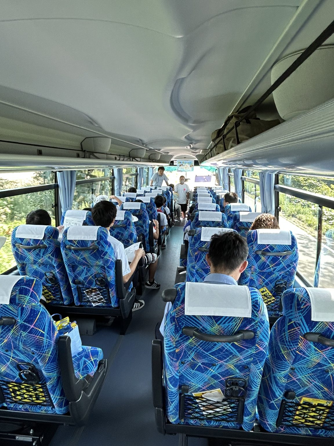 合同宿泊研修1日目（出発式） - 厚沢部町立厚沢部小学校