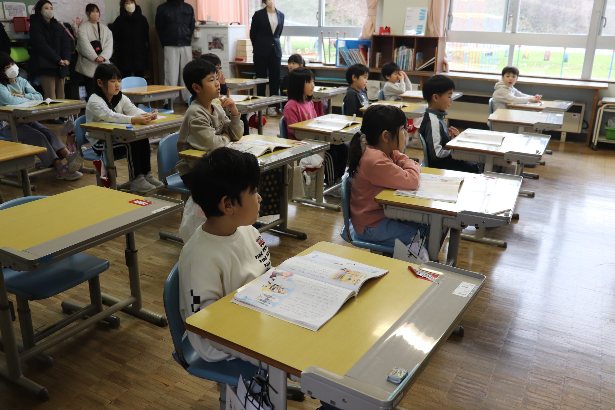 授業参観2日目 - 厚沢部町立厚沢部小学校